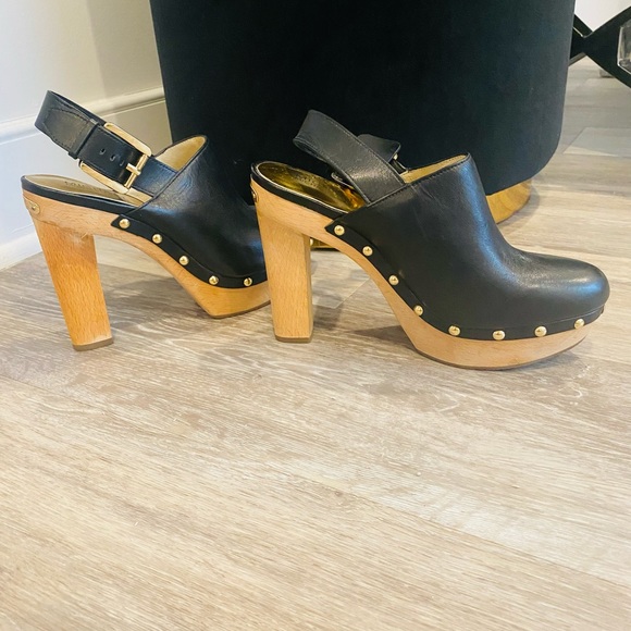 MICHAEL Michael Kors | Shoes | Michael Kors Black Clogs | Poshmark